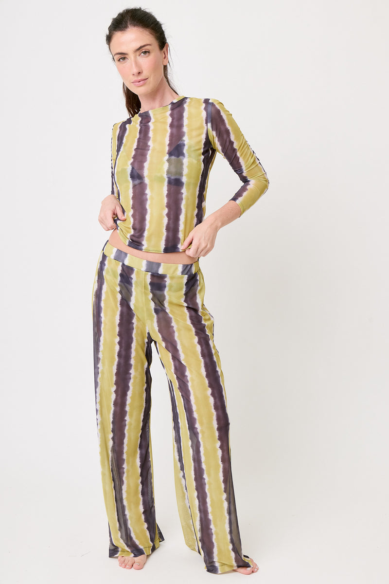 Pantalón Inés Amarillo Tie Dye – MYSSO SWIMWEAR