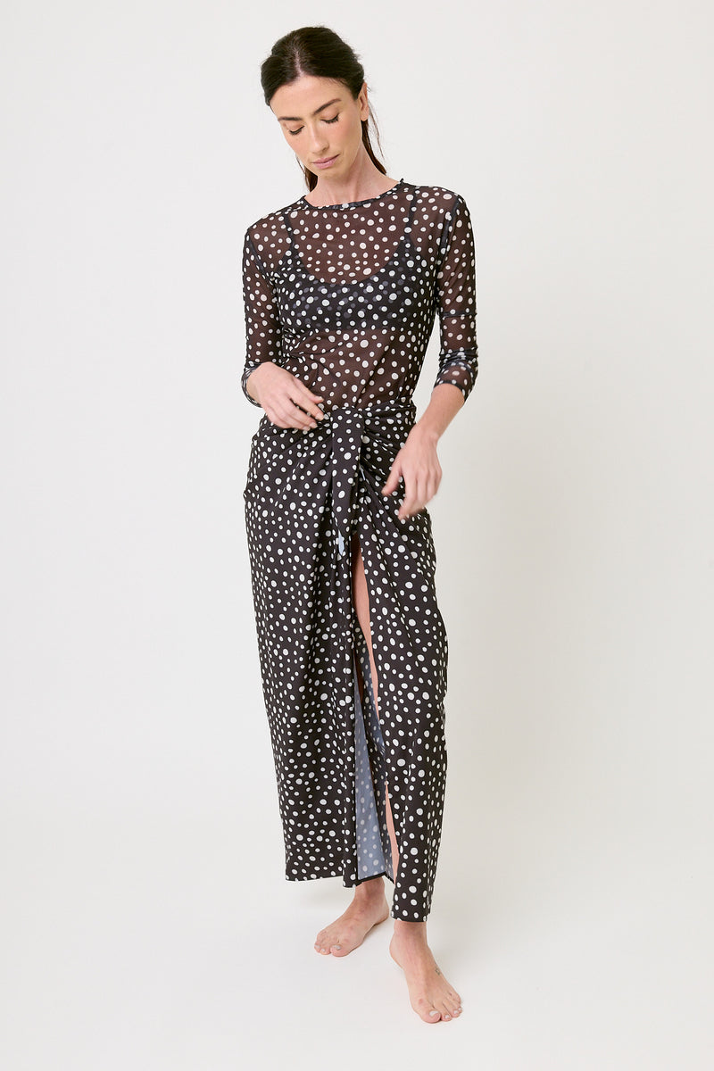 Pareo Maty Polka Dots – MYSSO SWIMWEAR