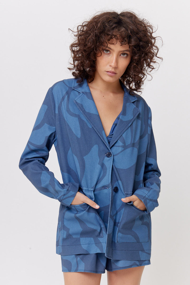 Saco Emily Azules – MYSSO SWIMWEAR